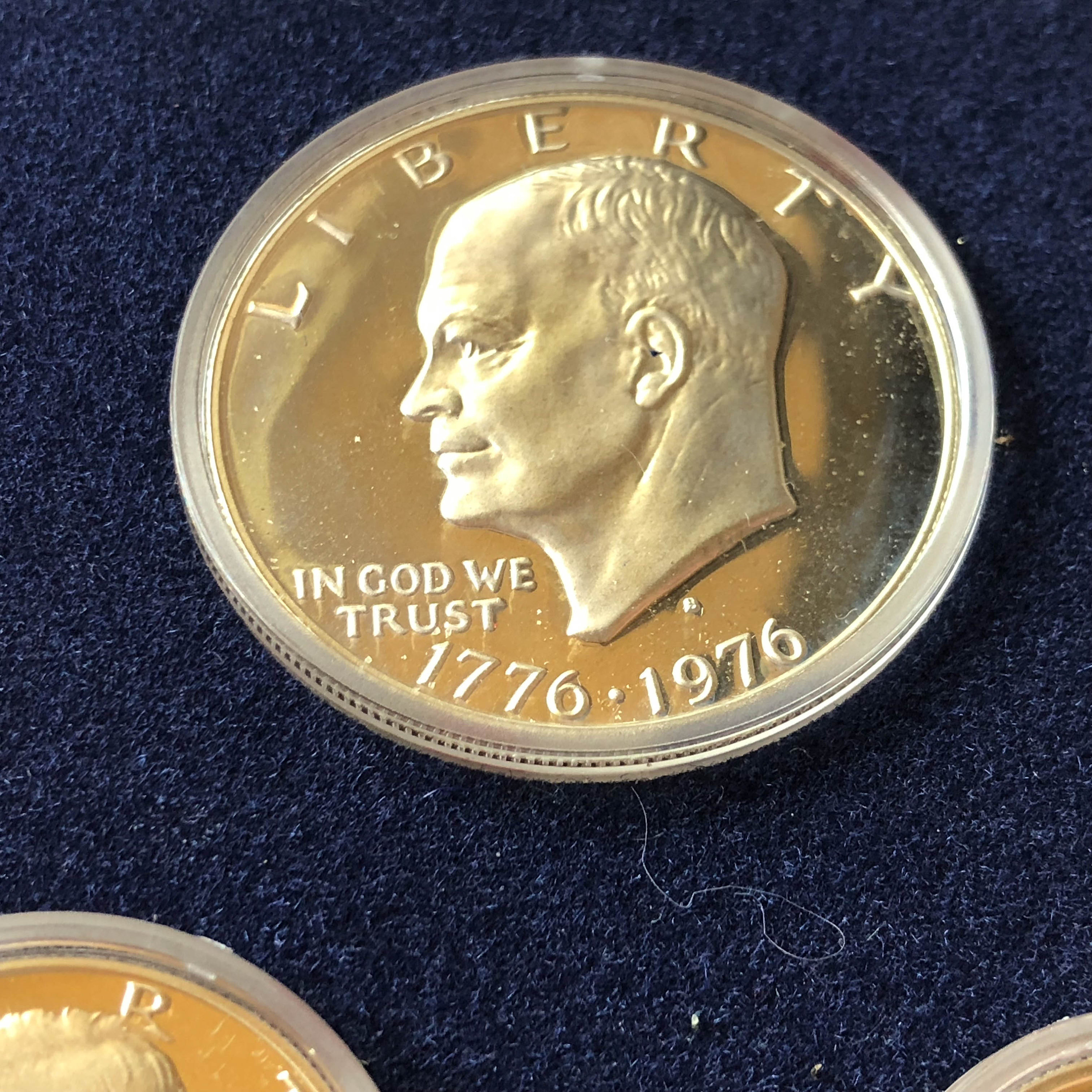 Bicentennial 1776-1976-S Silver Proof Commemorative Set - Etsy