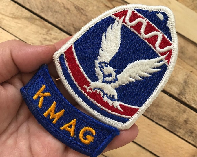 Vintage KMAG Patch Korean Military Advisory Group Set W / Tab US ...