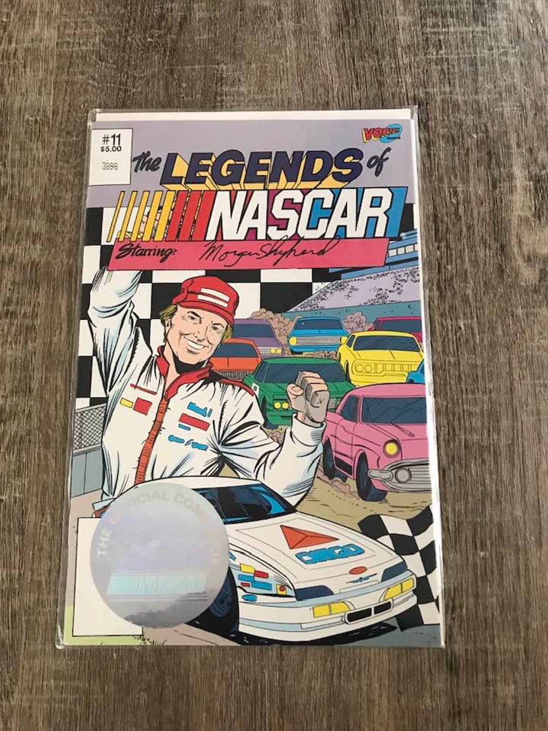 Vintage Morgan Sheperd Comic Book - HOLOGRAM Ed. VORTEX Comics Legends ...