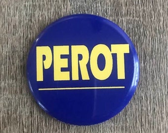 Vintage '92 Ross Perot Pin President Campaign Election Button Pinback ...