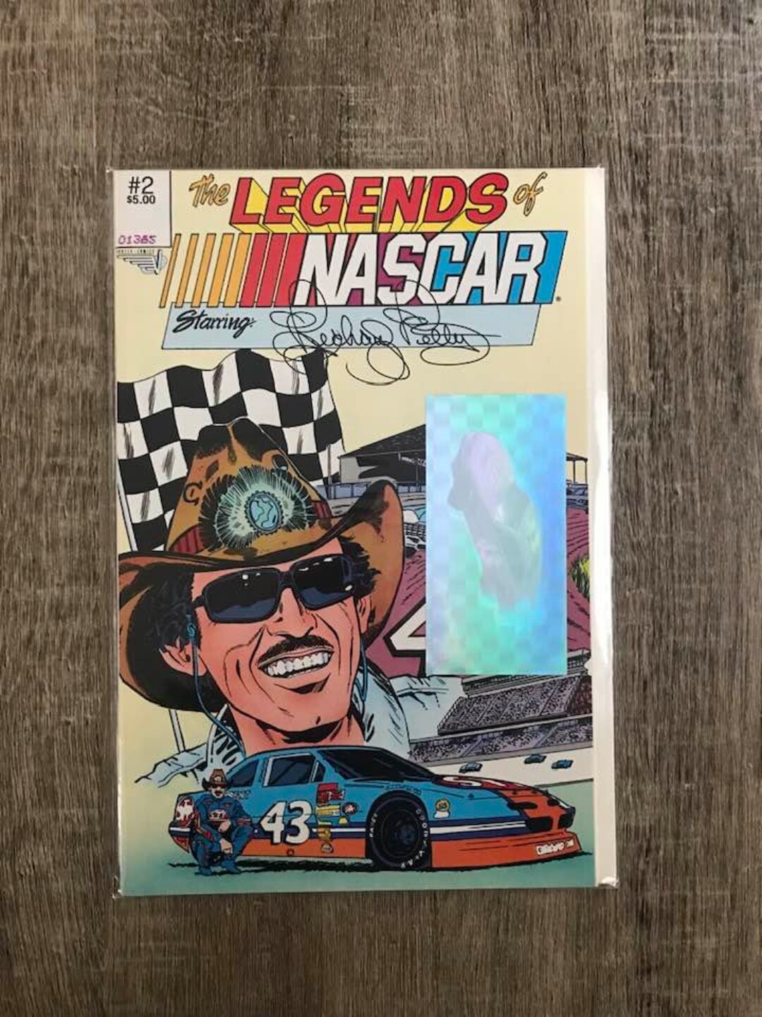 Vintage Richard Petty Comic Book - HOLOGRAM ED. VORTEX Comics - the ...