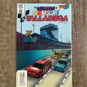 Vintage the Talladega Story Comic Book VORTEX Comics Legends of Nascar ...
