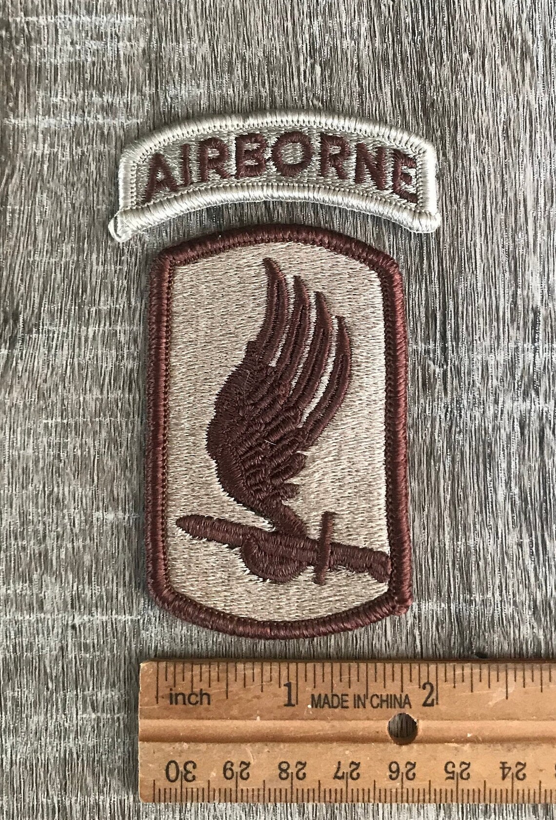 173rd Airborne Brigade Patch and tab U.S. Army Authentic | Etsy