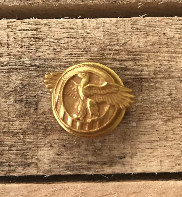 Vintage WWII Ruptured Duck Honorable Discharge Lapel Button From 40's ...