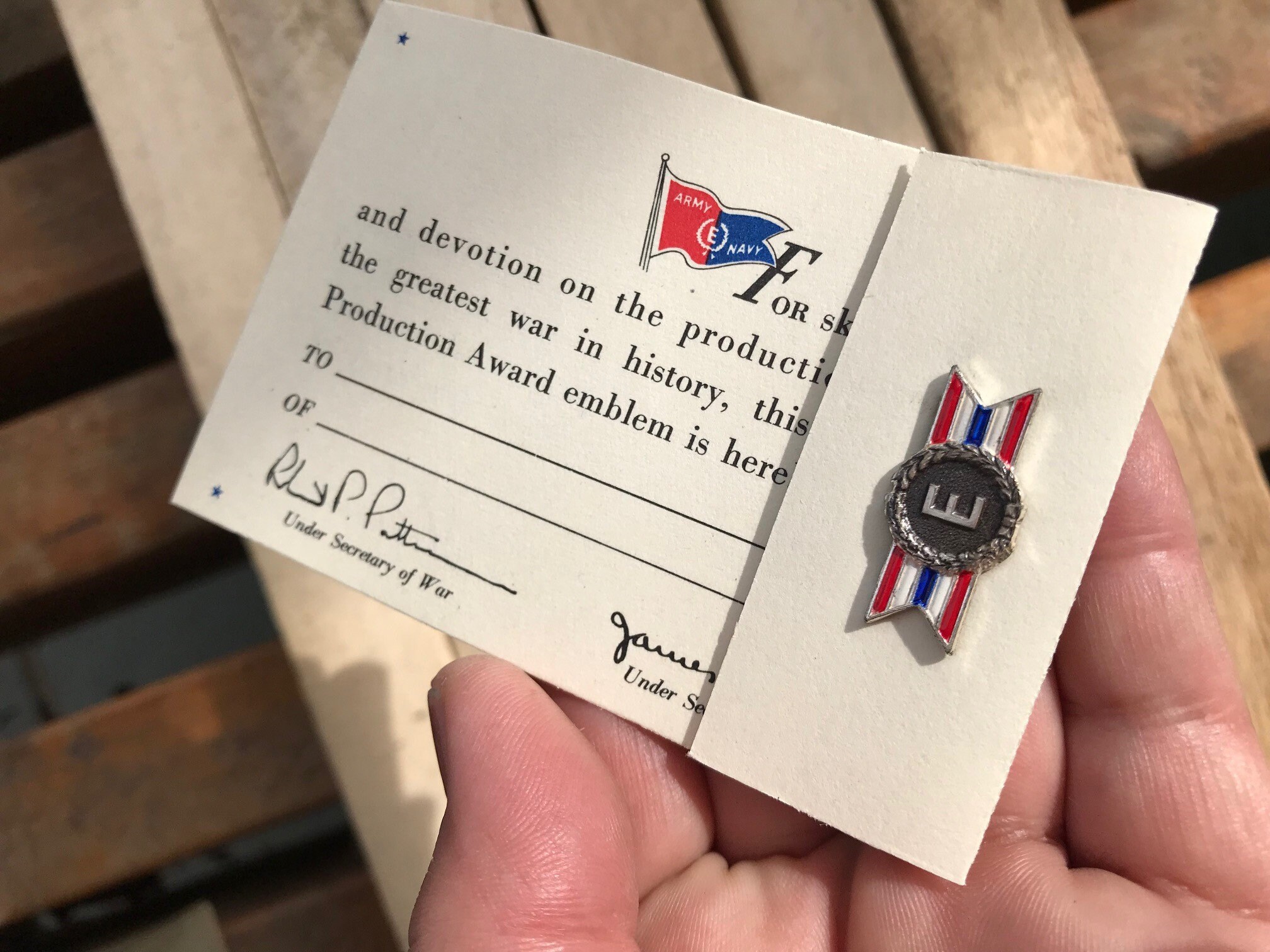 Vintage Sterling Silver E Production Pin on Original Card Pkg. | Etsy