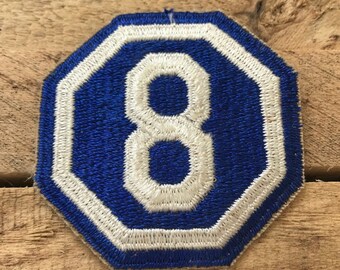 8th Us Army Patch - Etsy
