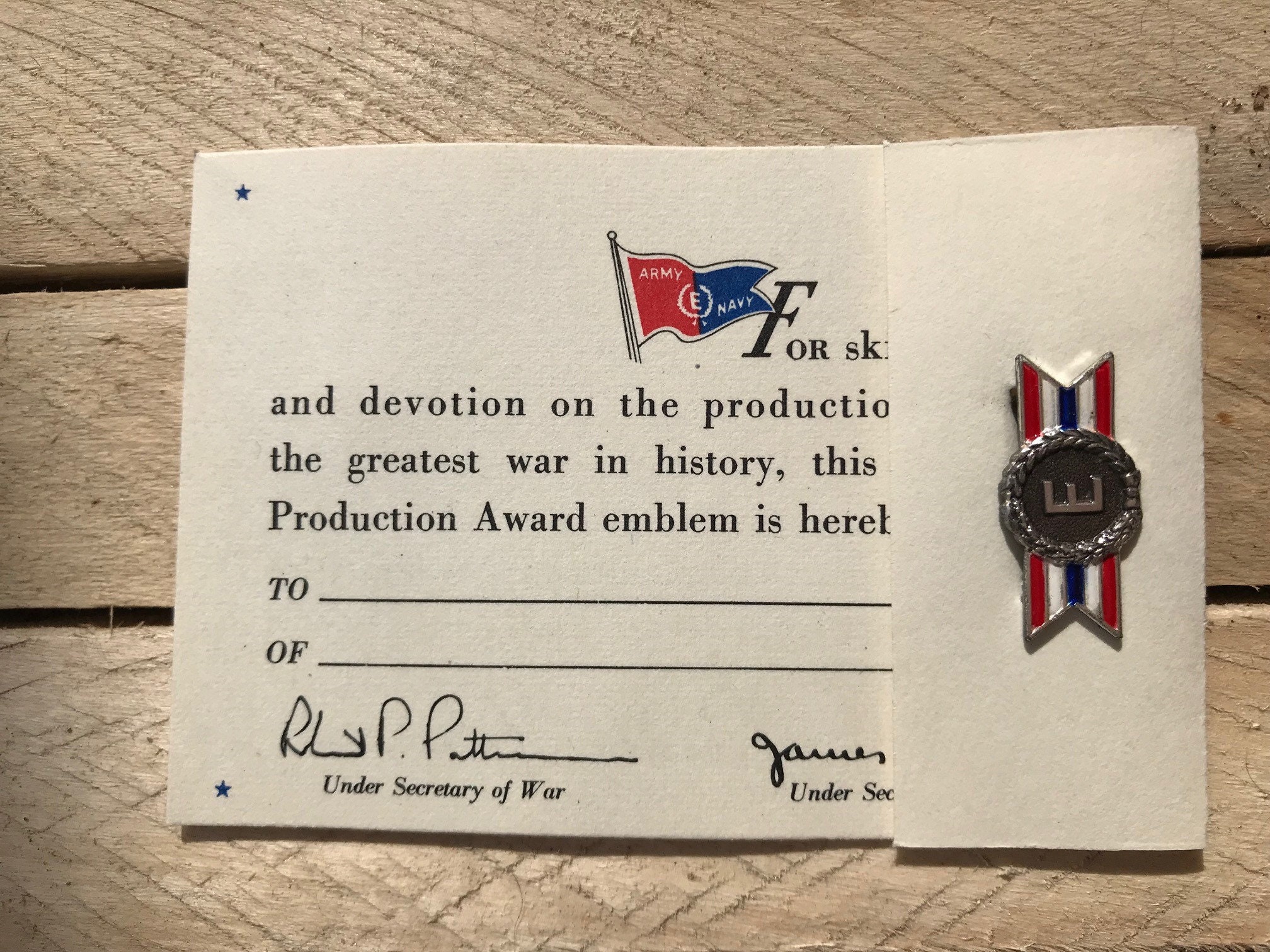 Vintage Sterling Silver E Production Pin on Original Card Pkg. - Etsy