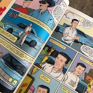 Vintage Richard Petty Comic Book VORTEX Comics Nascar Adventures '90's ...