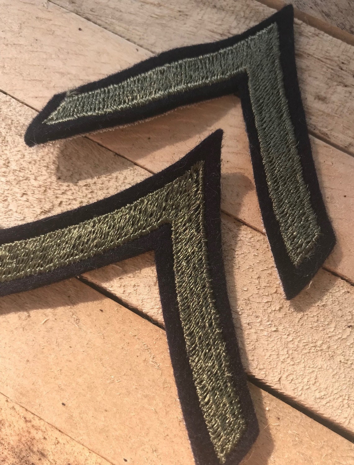 WWII Private First Class Stripes U.S. Army Authentic - Etsy