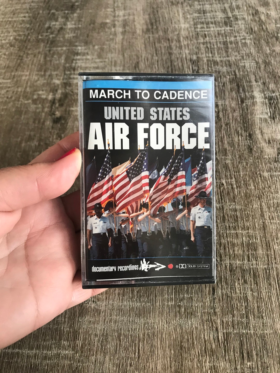 USAF March to Cadence USAF - Workout Cassette Tape 1989 - Sealed Air ...