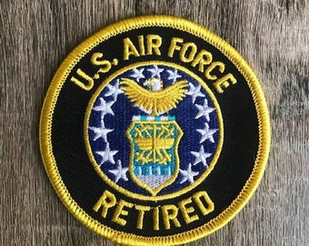 Us Air Force Retired - Etsy