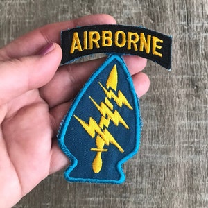 Special Forces Airborne patch Arrowhead US Army Military | Etsy