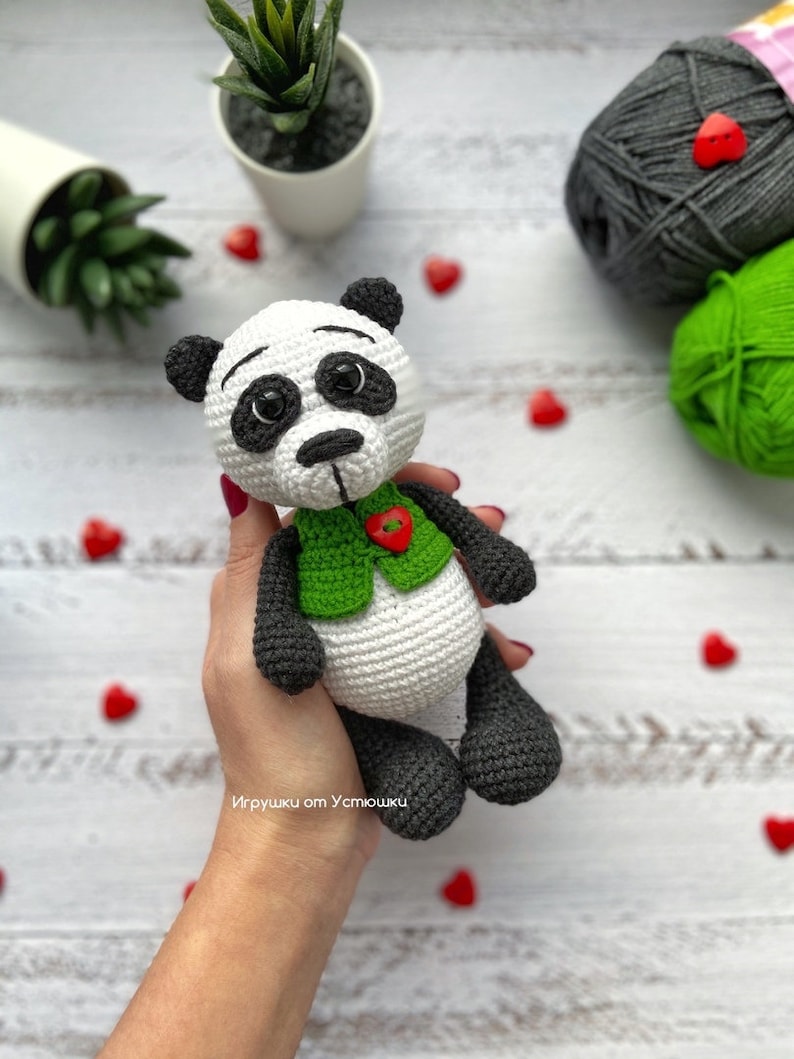 Crochet PATTERN Panda Bear / amigurumi panda bear / pdf | Etsy