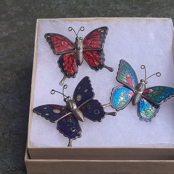 Butterfly Magnets - Etsy