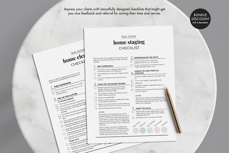 Home Staging Checklist Property Staging Checklist Open House - Etsy Home Staging Checklist Property Staging Checklist Open House - Etsy