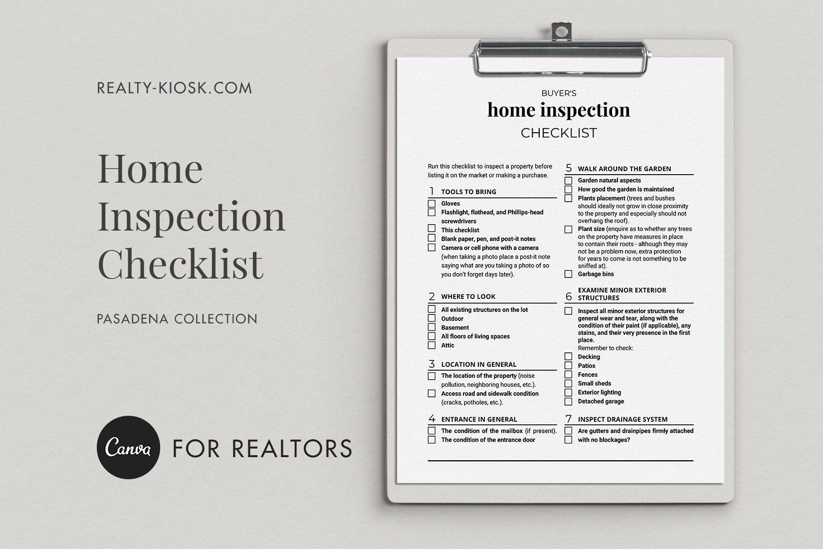 Home Buyer Inspection Checklist Pdf