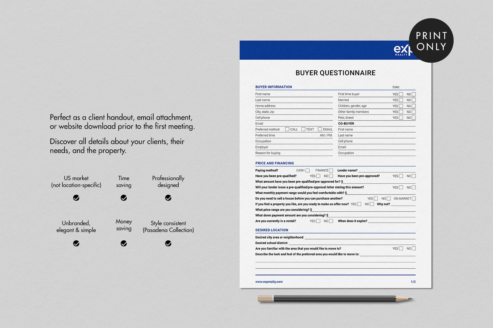 Design & Templates Graphic Design eXp Realty Agent Marketing Real ...