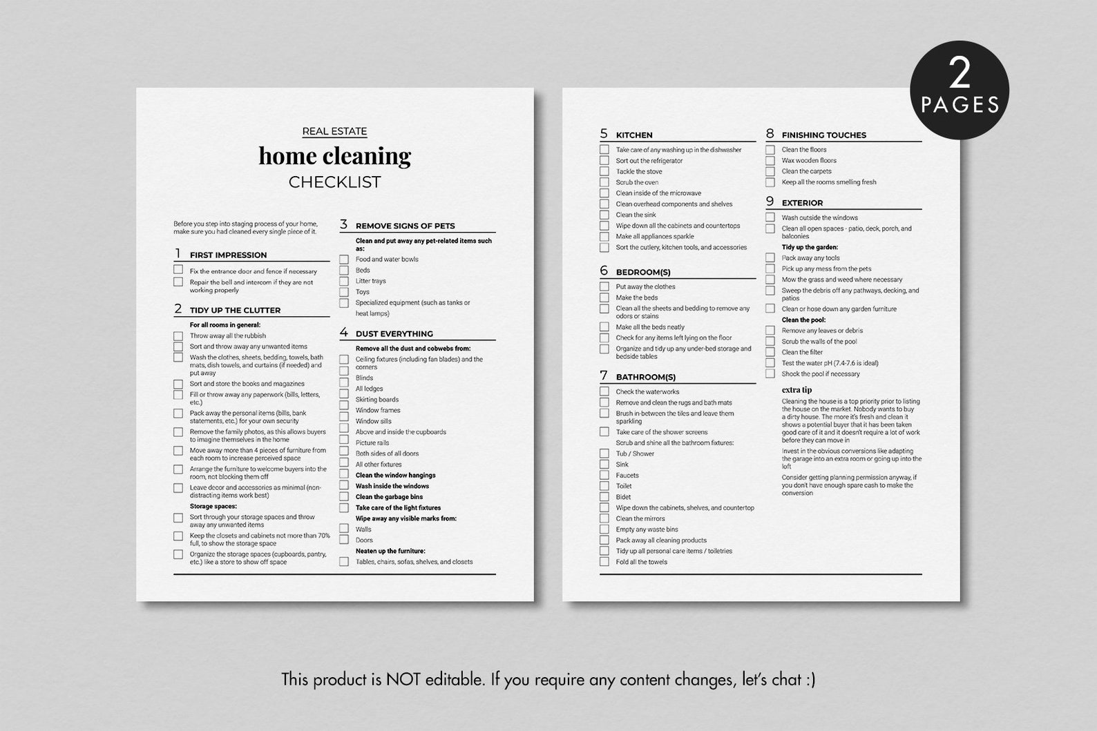 Real Estate Home Cleaning Checklist House Cleaning Checklist Home real-estate-home-cleaning-checklist-house-cleaning-checklist-home