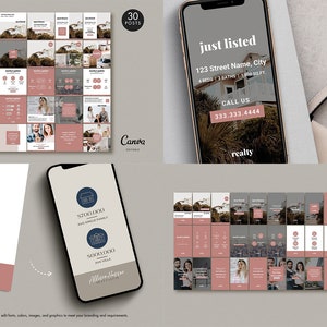 Massive Real Estate Bundle, Realtor Canva Bundle, Home Buyer Guide ...