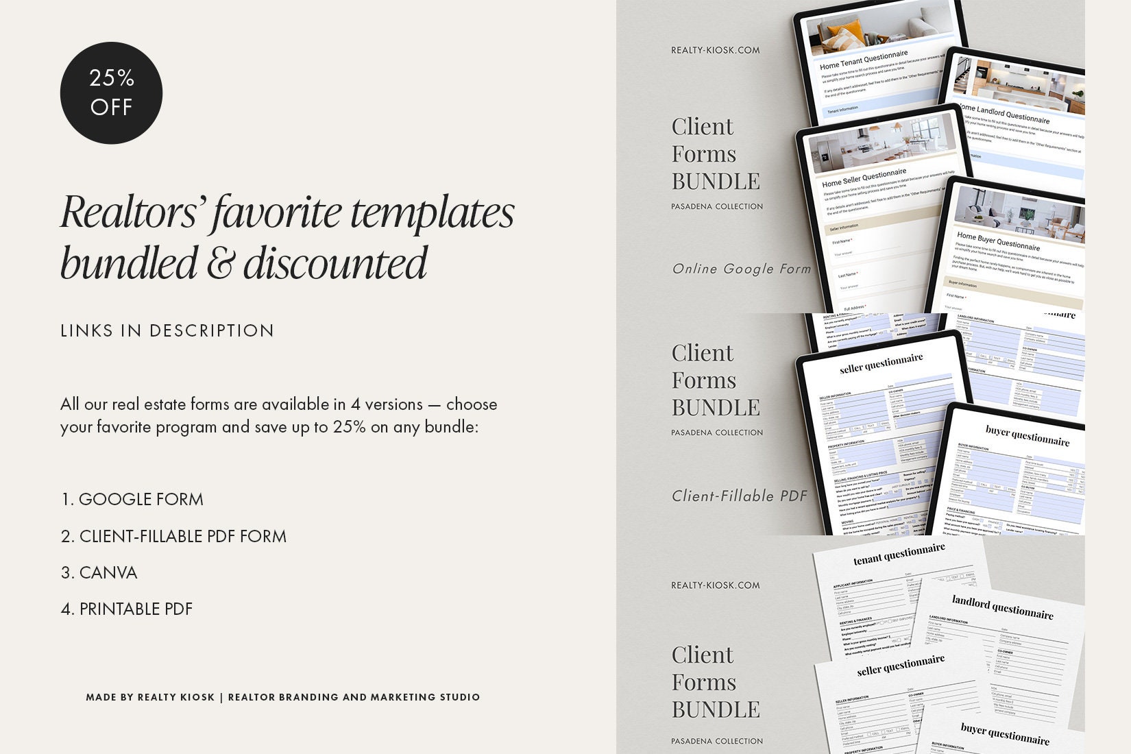 Ensemble immobilier, Questionnaire du locateur, Questionnaire du ...