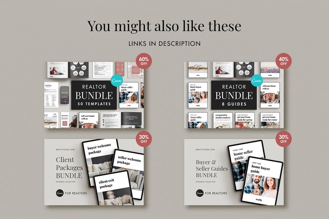 Real Estate Neighborhood Guide Canva Template Real Estate - Etsy