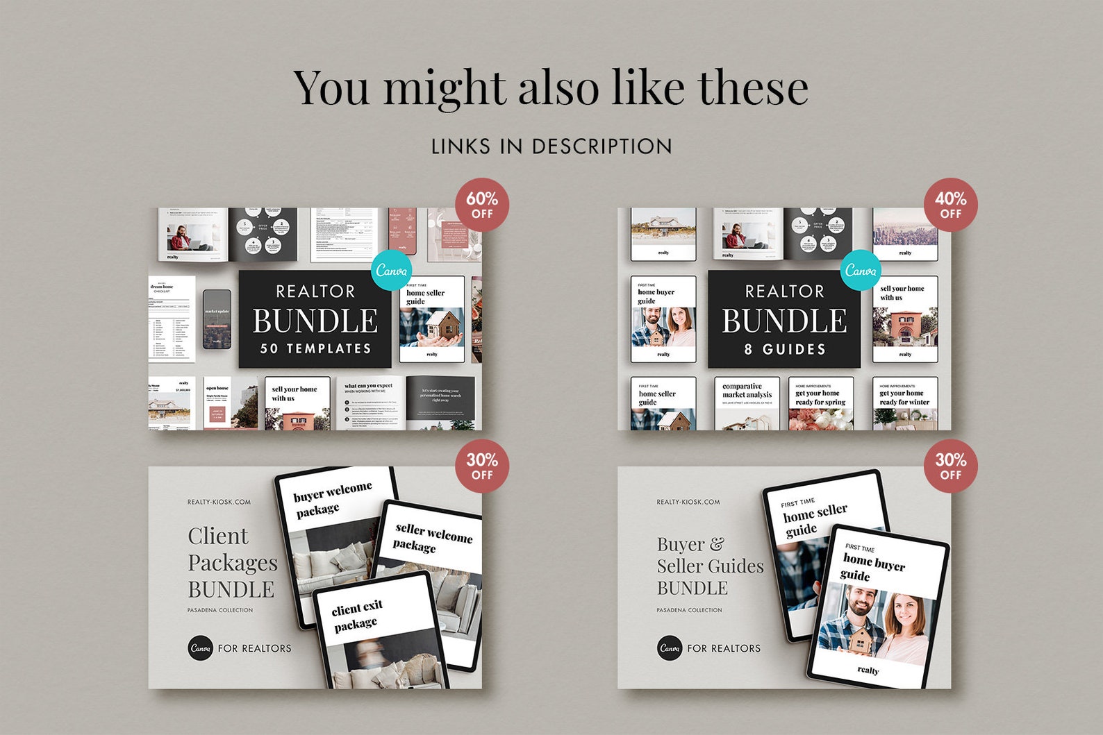 Real Estate Neighborhood Guide Canva Template, Real Estate Community ...