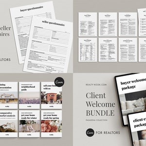 Massive Real Estate Bundle, Realtor Canva Bundle, Home Buyer Guide ...
