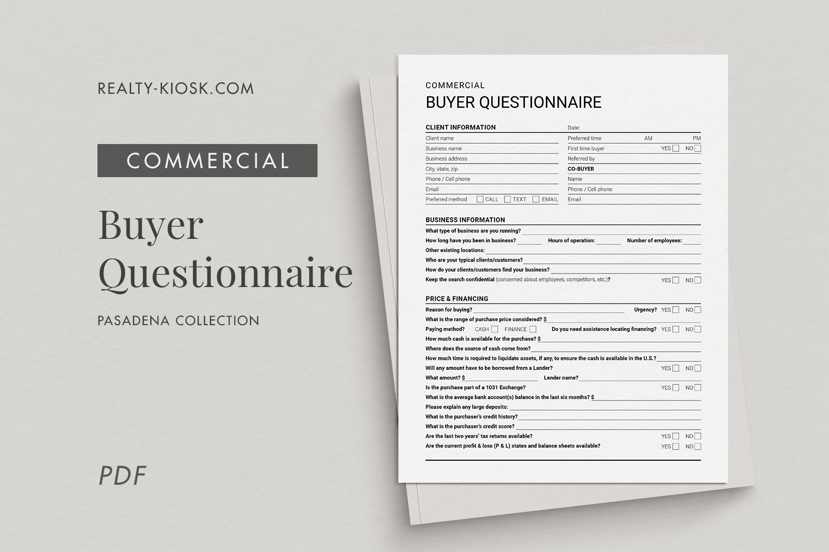 Who Am I Questionnaire