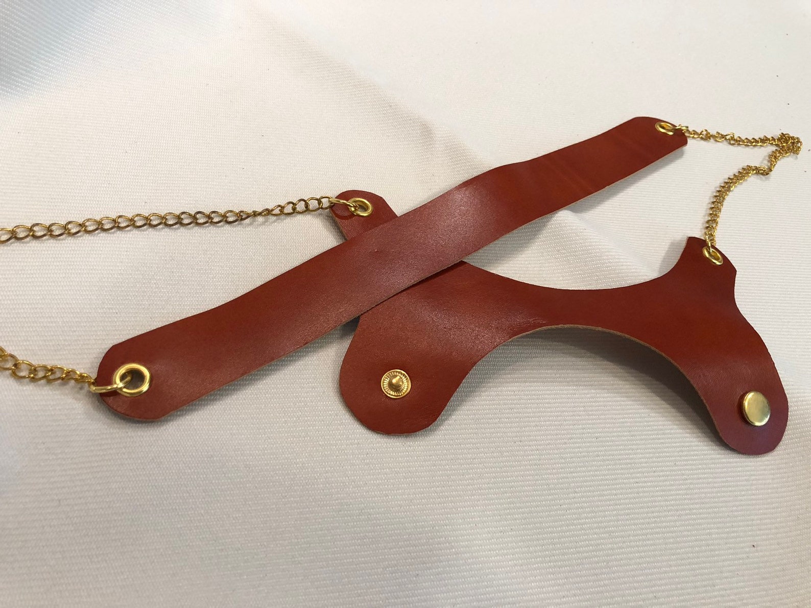 Leather Wine Glass Holder Necklace Etsy