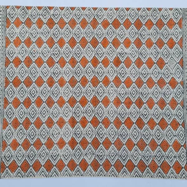 Orange Rug - Etsy