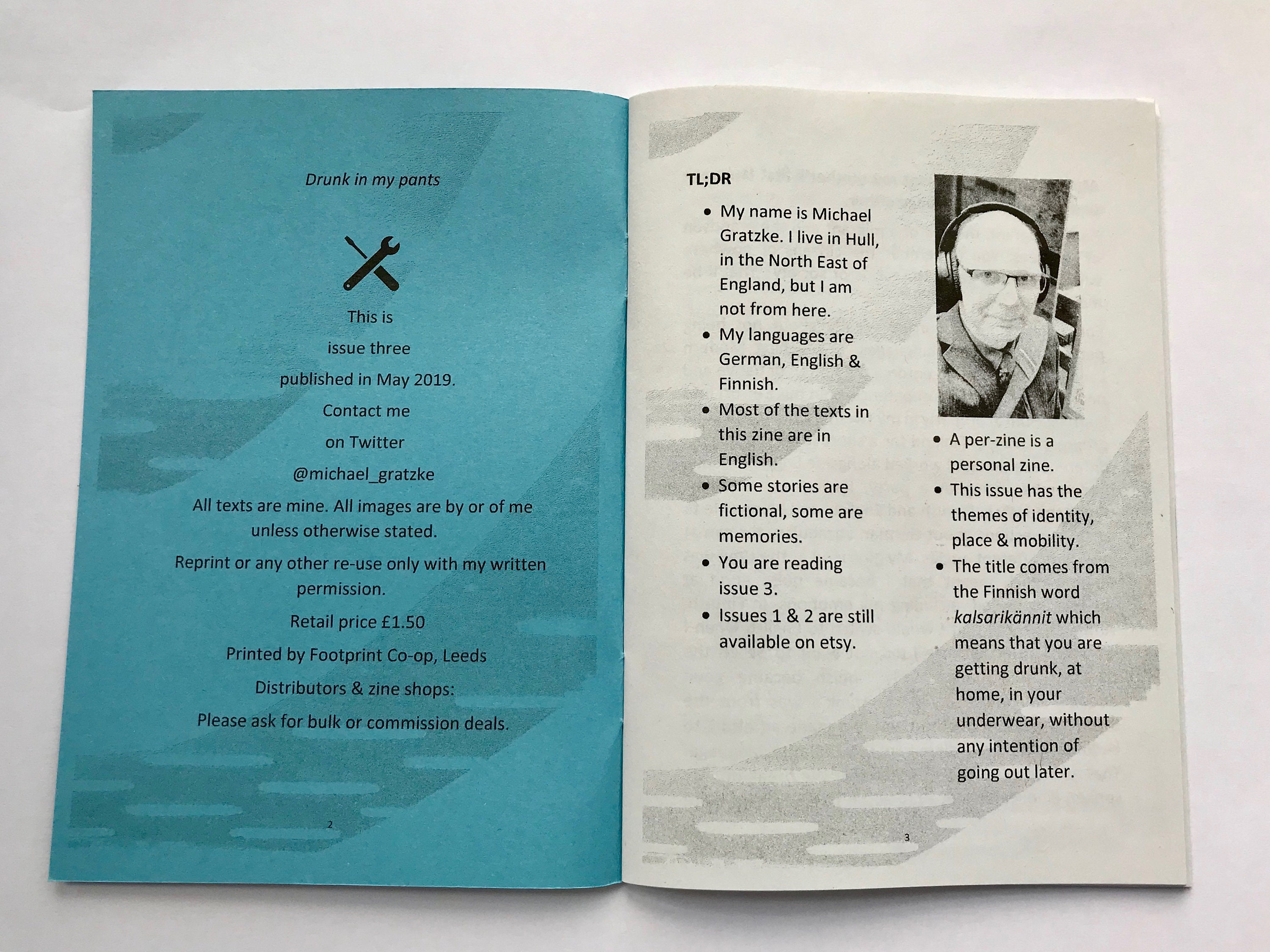 Drunk in My Pants - Zine Issue 3 - Etsy