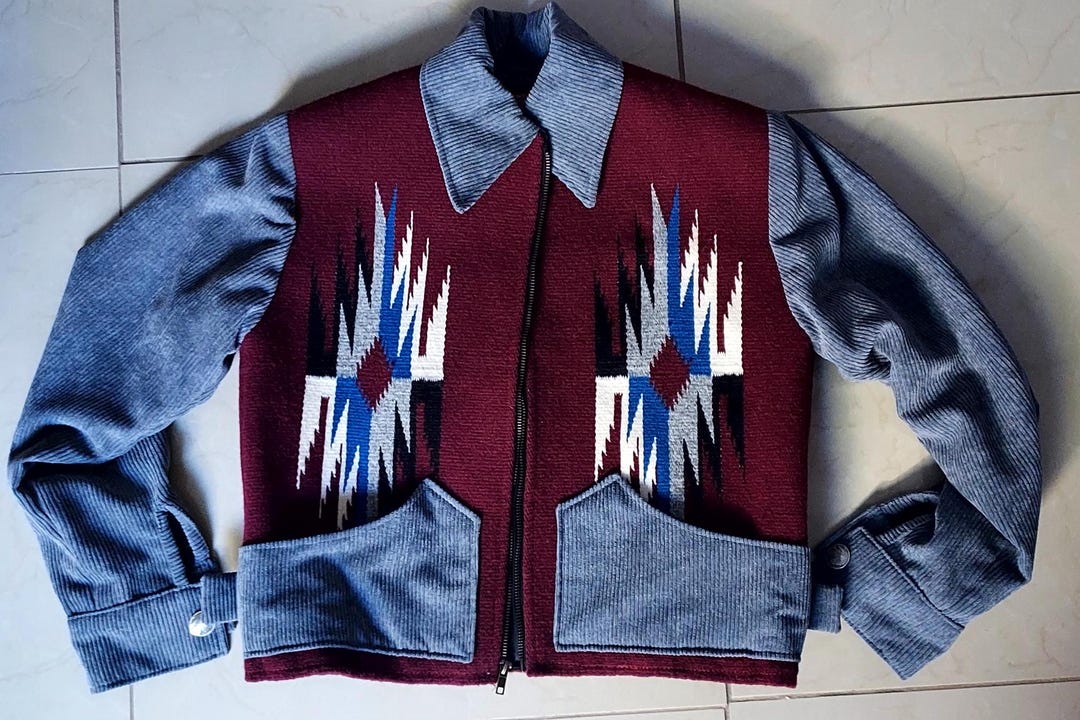 Chimayo Jacket Centinela Traditional Arts Size 34 - Etsy