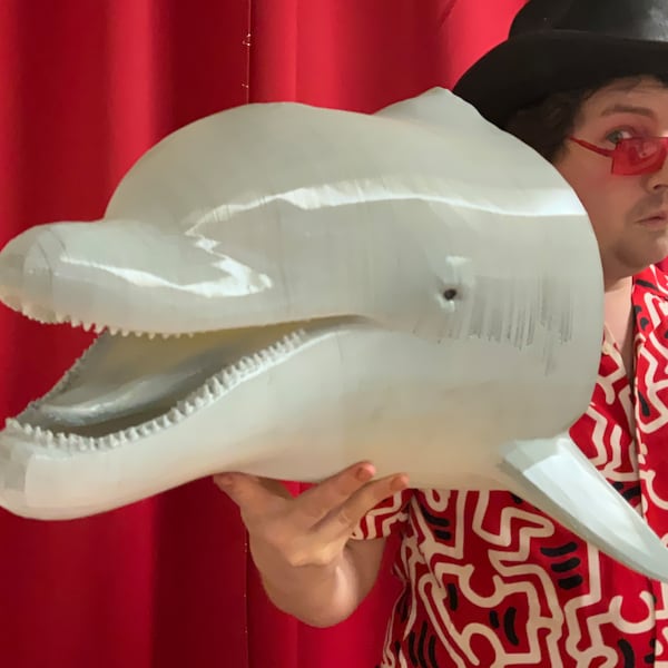 Dolphin Trophy - Etsy