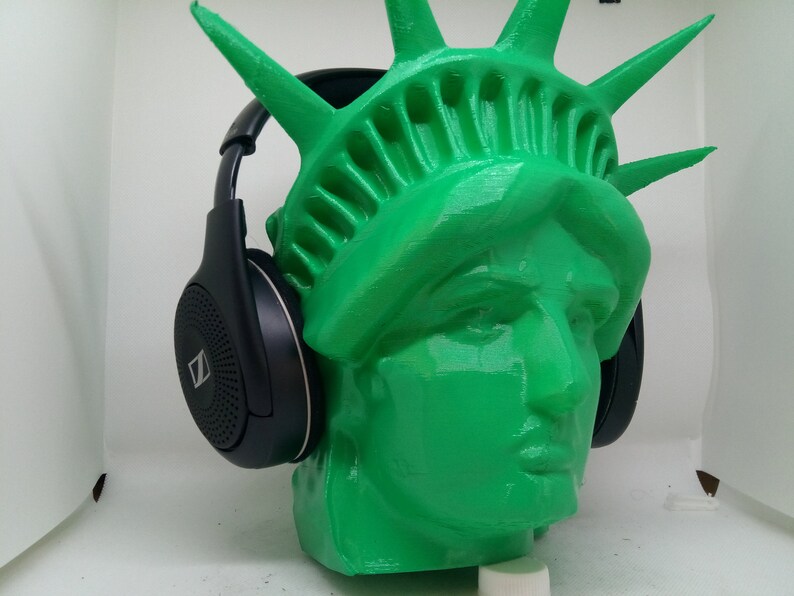 Statue of Liberty Headphone Stand Headset Holder Rack New - Etsy