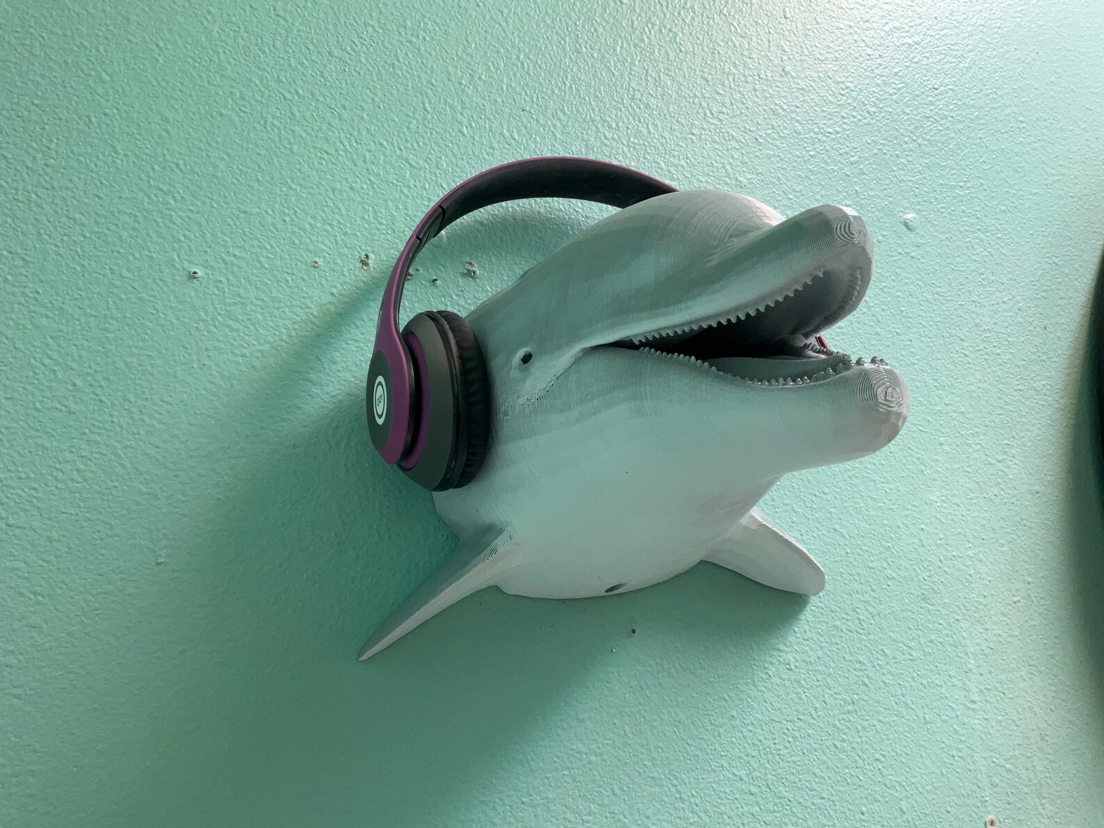 Bottlenose Dolphin Headphone Wall Hanger! Hanger Stand Like Humpback ...