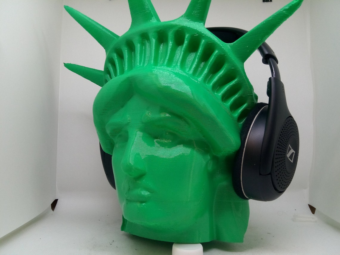 Statue of Liberty Headphone Stand Headset Holder Rack New - Etsy