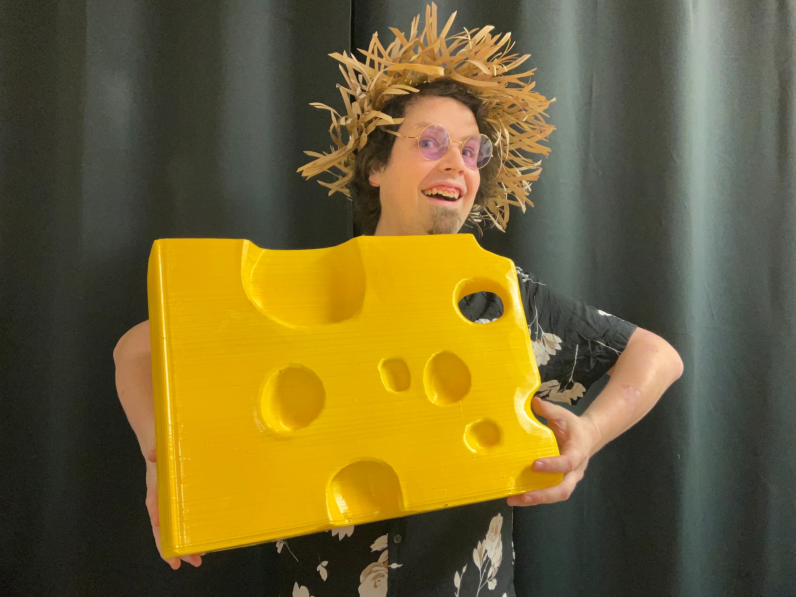 The "big Cheese!" A Giant Piece of Cheese. It's Literally a Huge Wedge ...