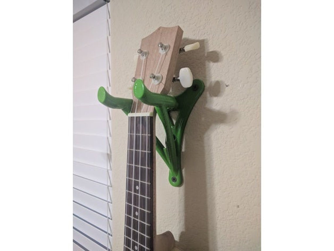 Elegant Ukulele Wall Mount. Display Any Soprano Uke Upright - Etsy