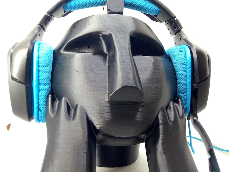 Hamangia Thinker Headphone Stand Neolithic Artifact Headset | Etsy