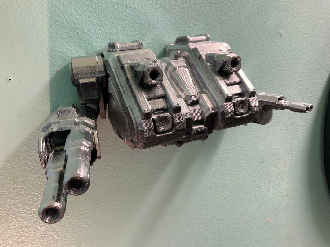 Mech Wall Hanger! Thanatos Mecha Robot Headphone Stand Like Vulture ...
