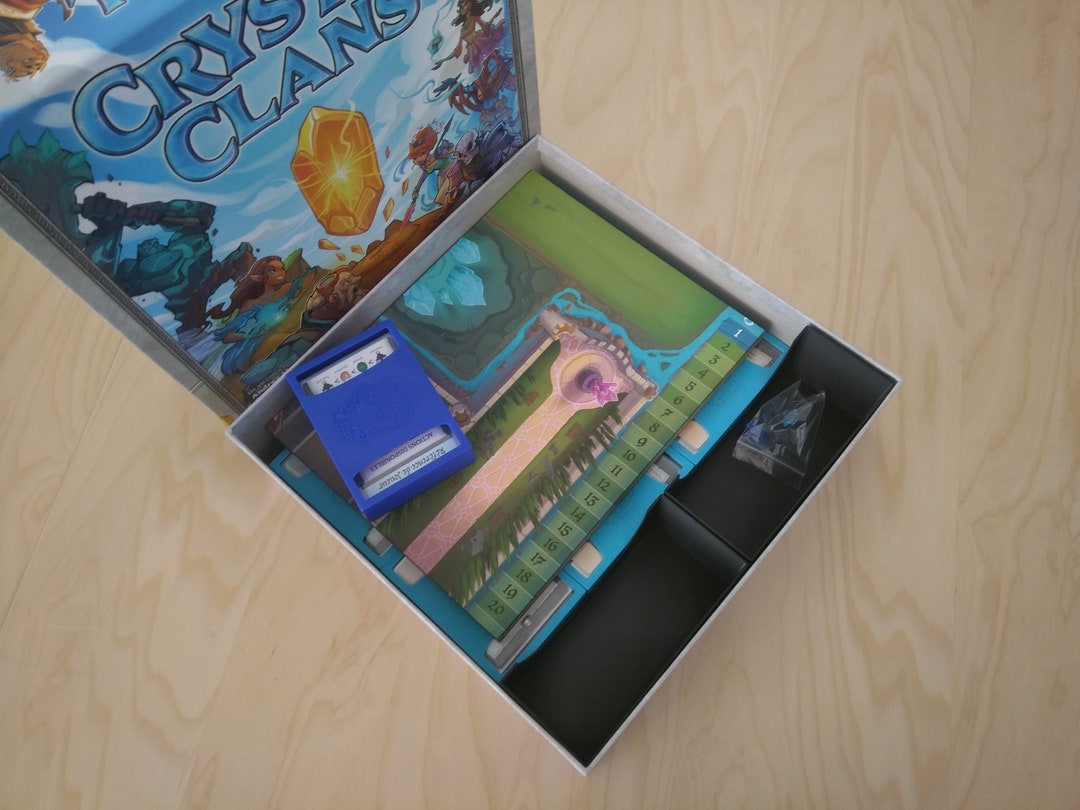 Crystal Clans Storage Insert Box Organizer for Board Game - Etsy