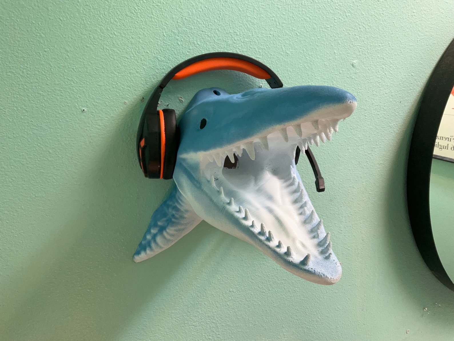 Mosasaurus Wall Hanger Aquatic Dinosaur Stand Like Ichthyosaur ...