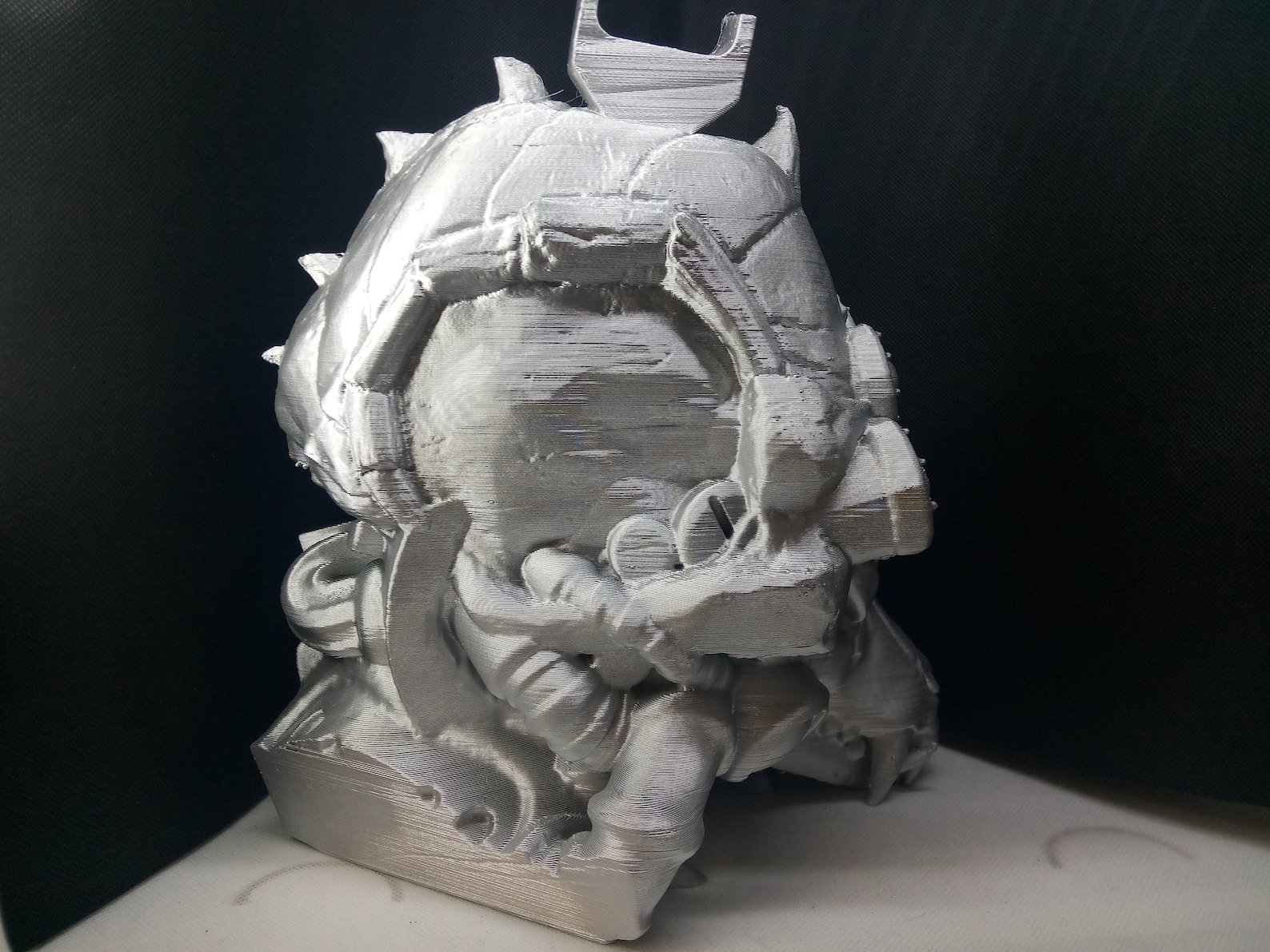 Zombie Robot Coyote Headphone Rack Cyborg Animal Skull - Etsy