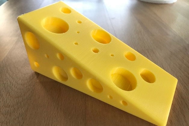 The Ultimate Cheese Doorstop! as Gouda Door Stop as You'll Find. Funny ...