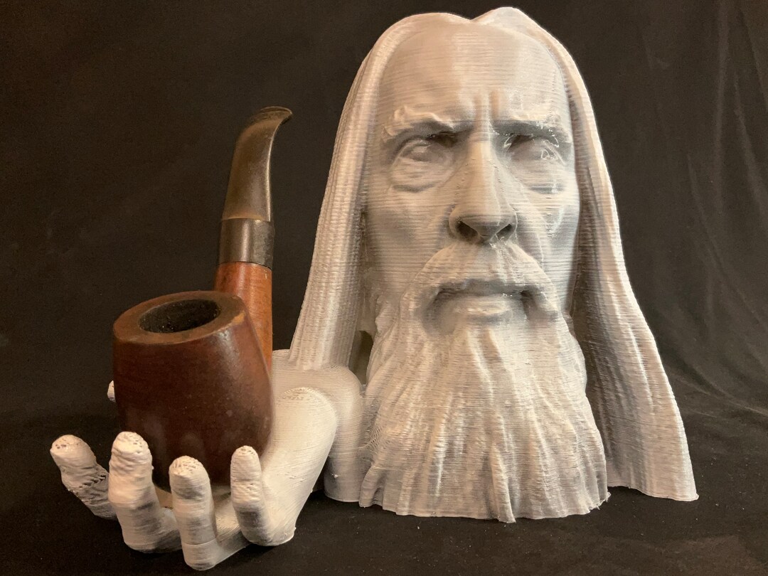 Saruman Pipe Holder - Wizardly Tobacco Rest - Etsy