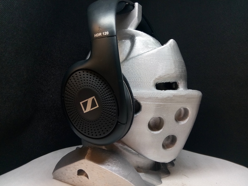 Medieval Knight Headphone Stand! Headset Holder Rack, Feudal Joust ...