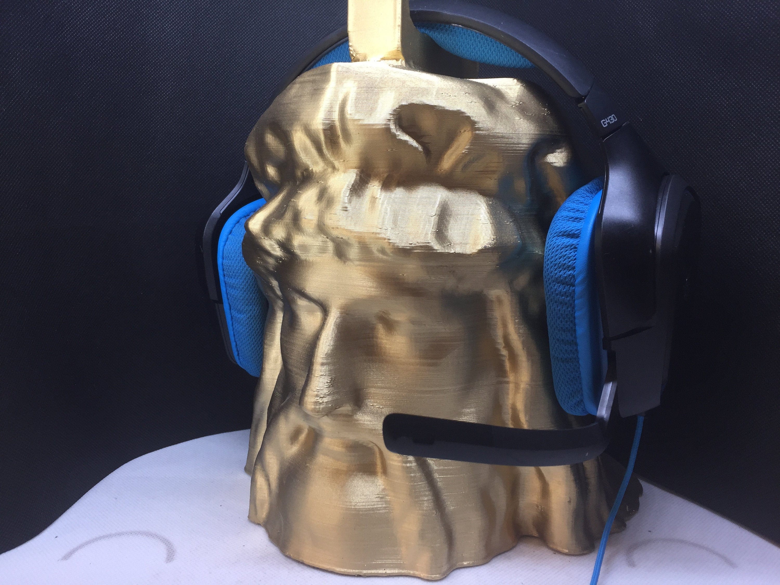 Leonardo Da Vinci Headphone Stand Painter Inventor Headset | Etsy