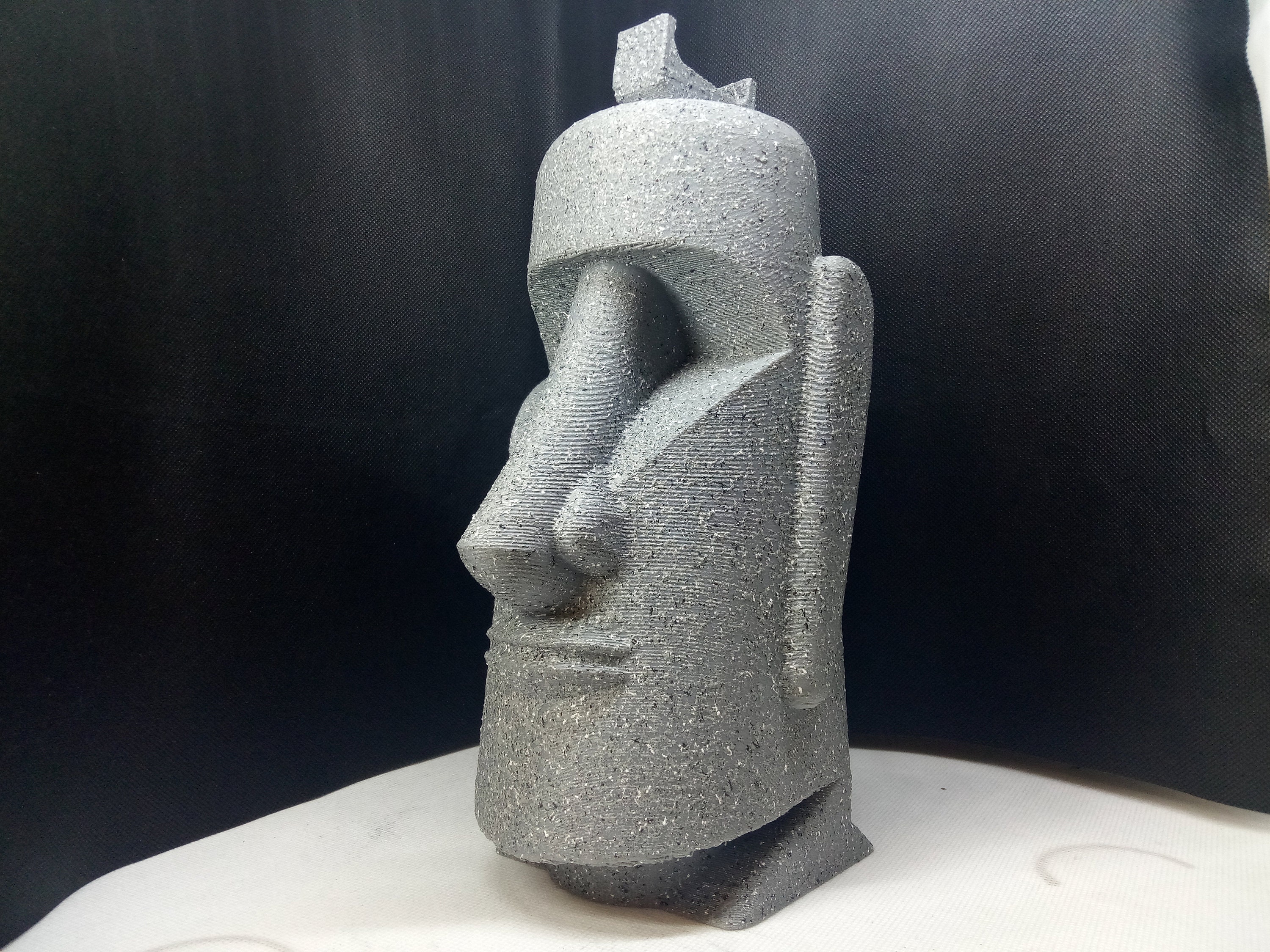 Moai Statue Headphone Rack Easter Island Sculpture Headset | Etsy