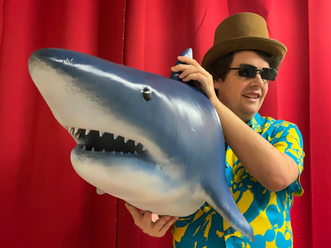 Life-size Shark Model With Prominent Teeth - Perfect for Parties and ...