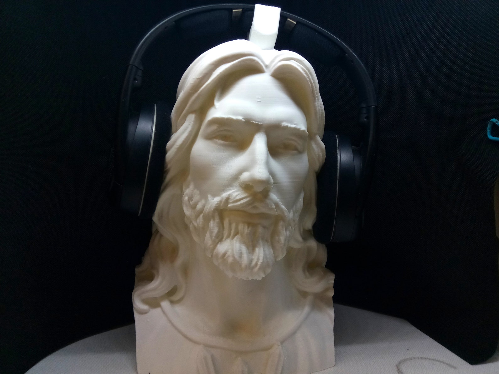 Jesus Christ Headphone Stand! Headset Hanger Rack, Son of God, Prince ...
